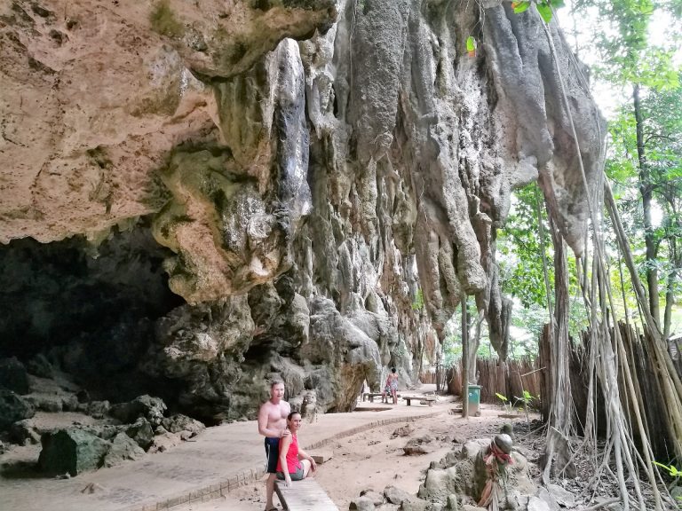 Am wunderschönen Railey Bay und Tonsai Bay - das Klettermekka Thailands ...