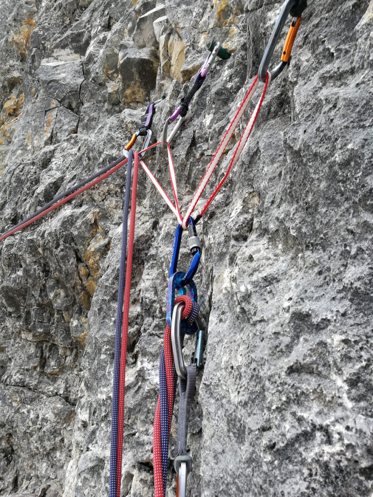 Comici - klettern an der Nordwand der großen Zinne - ein Alpin ...
