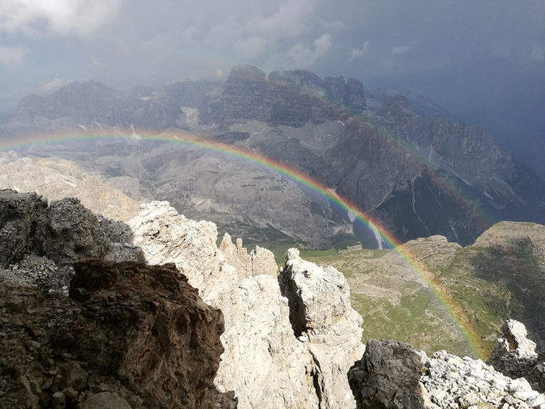 Comici - klettern an der Nordwand der großen Zinne - ein Alpin ...